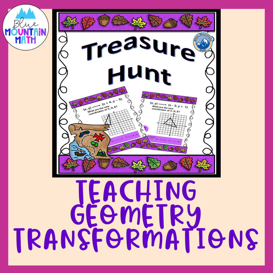 Teaching Geometry Transformations - Blue Mountain Math